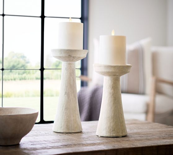 Candle Holders, Votives Candles & Candlesticks | Pottery Barn