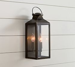 Roman Outdoor Sconce (19") | Pottery Barn