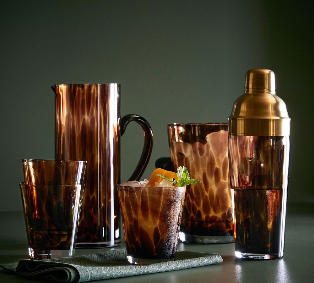Tortoise Glassware Collection | Pottery Barn