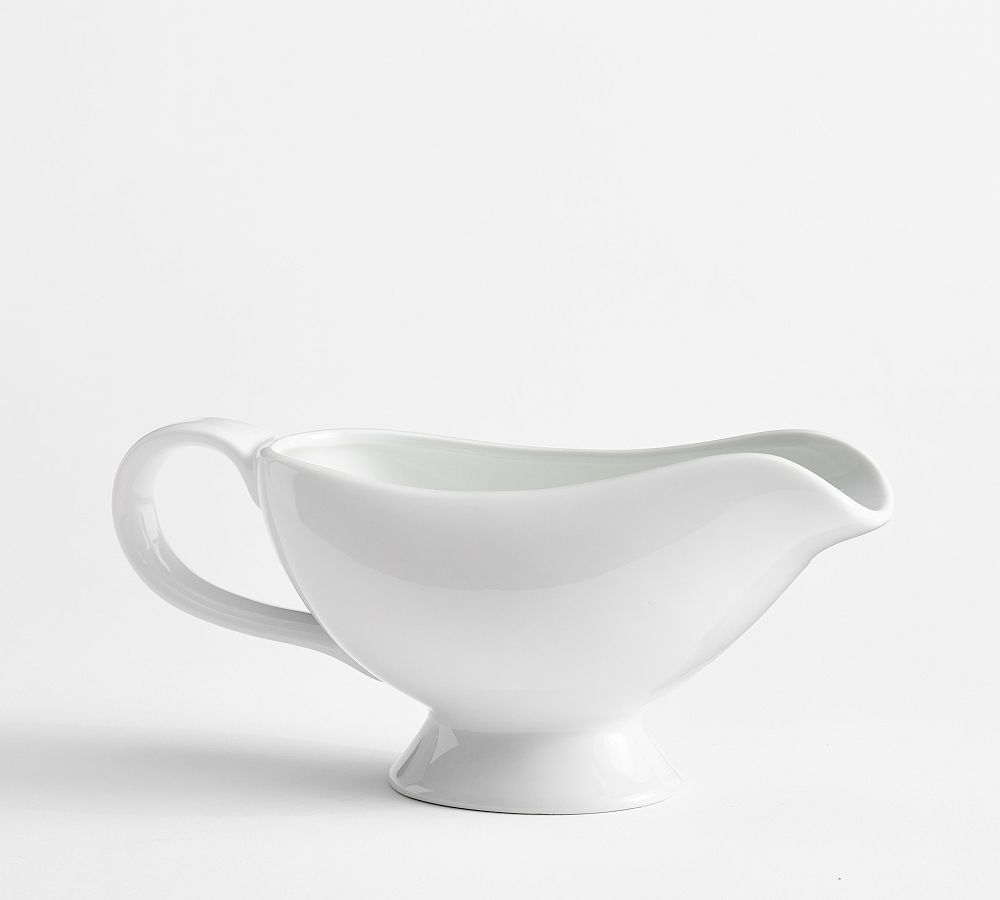 Caterer's Box Porcelain Gravy Boat | Pottery Barn