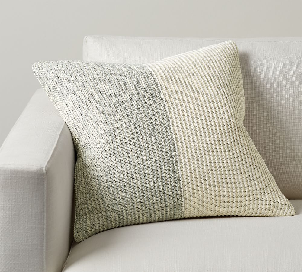 Maren Color Block Pillow Cover | Pottery Barn
