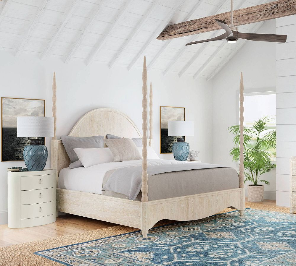 Delvy Post Bed | Pottery Barn