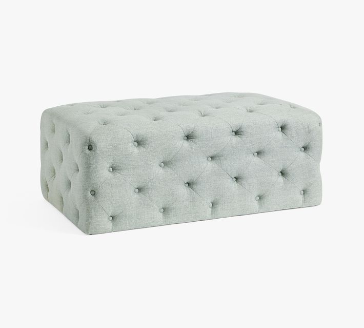 Tufted bench ottoman store