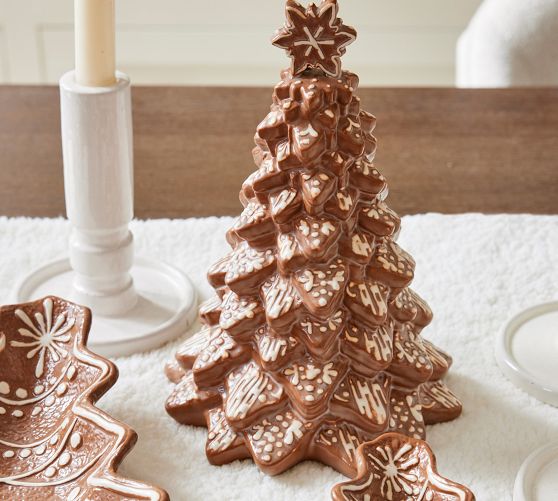 Christmas Gingerbread Holiday Decor | Pottery Barn