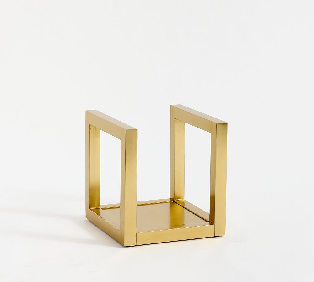 Linden Fireplace Log Holder | Pottery Barn