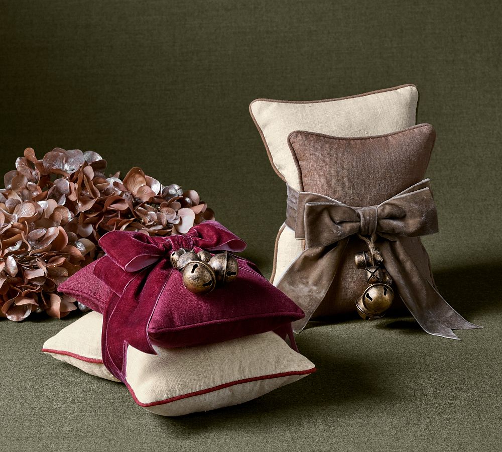 Scented Linen Pillows - Winter Spruce | Pottery Barn