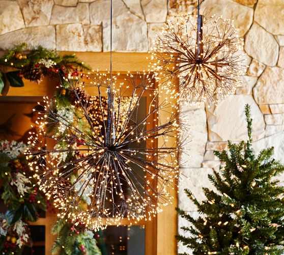 Twinkling Twig Orb | Pottery Barn