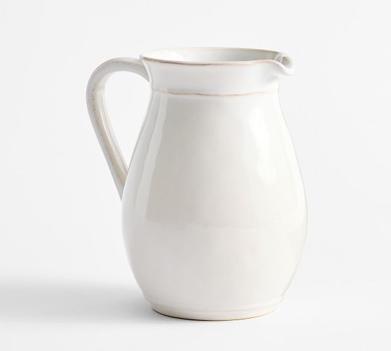 Cambria Stoneware Pitcher | Pottery Barn