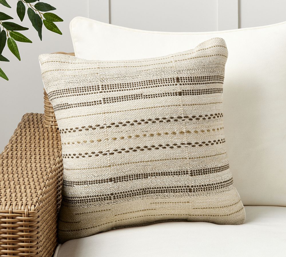 Moala Handwoven Outdoor Pillow | Pottery Barn