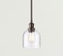Textured Glass Pole Pendant | Pottery Barn