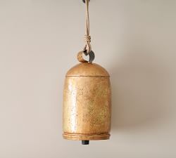 Handcrafted Brass Bells Wall Art | Pottery Barn