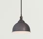 Metal Bell Pole Pendant Fixture | Pottery Barn