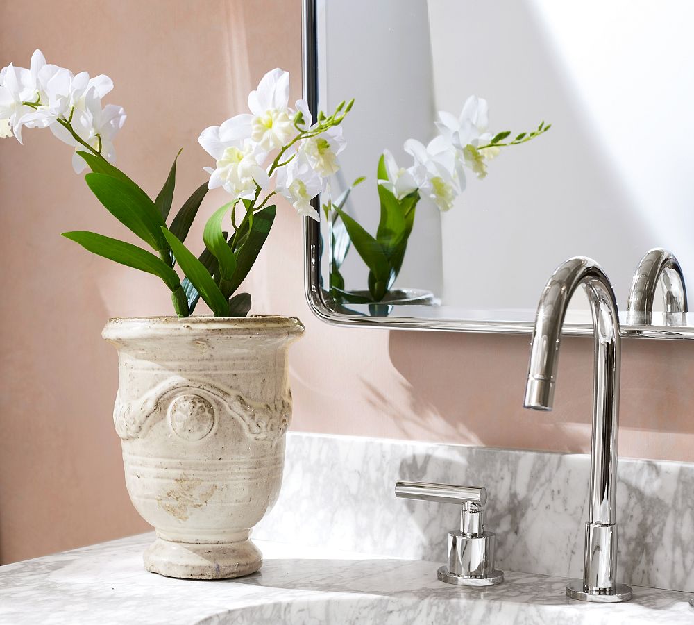 Faux Potted Mini Orchid | Pottery Barn