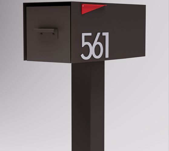 Post & Porch Malone Post Mounted Mailbox | Pottery Barn