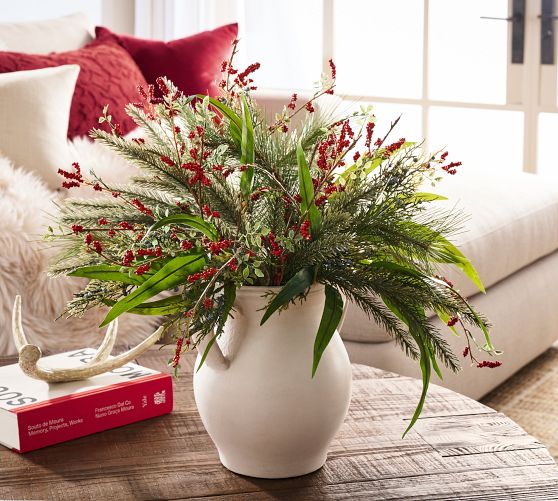Faux Juniper & Berry Bundle | Pottery Barn