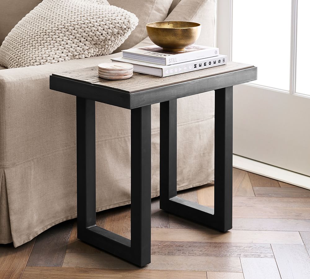 Thorndale Reclaimed Wood Side Table | Pottery Barn