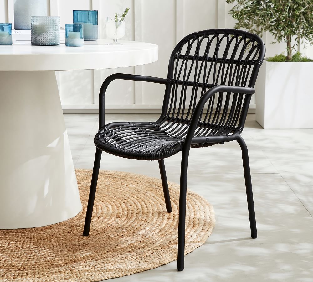 Ojai Stackable Outdoor Dining Chair | Pottery Barn