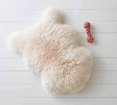 Faux Fur Pelt Bed | Pottery Barn