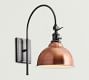Metal Bell Arc Sconce (18'') | Pottery Barn
