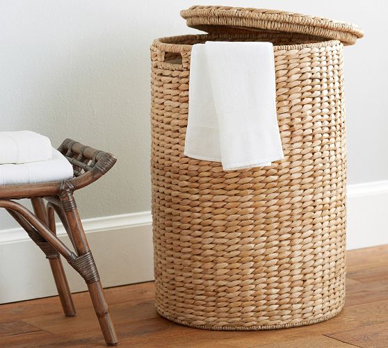 Round laundry basket store