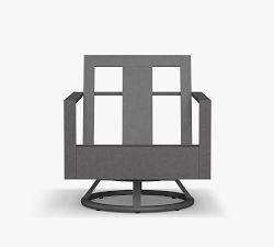 Indio Metal Swivel Outdoor Lounge Chair | Pottery Barn