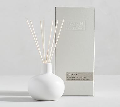 Mason Ceramic Reed Diffuser - White Spruce | Pottery Barn