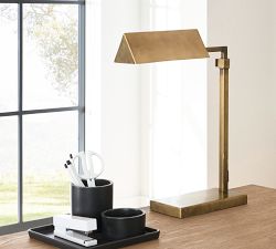 Tate Metal Task Lamp (20") | Pottery Barn