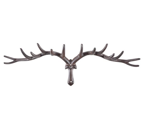 Iron Antler Hook Rack | Pottery Barn