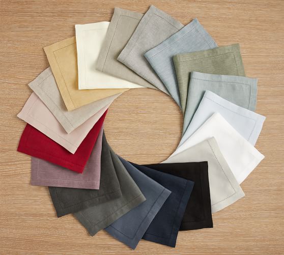 Cloth Napkins, Linen Napkins & Fabric Napkins | Pottery Barn
