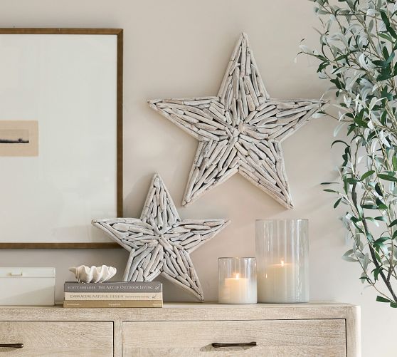 Driftwood Stars - Set of 2 | Pottery Barn