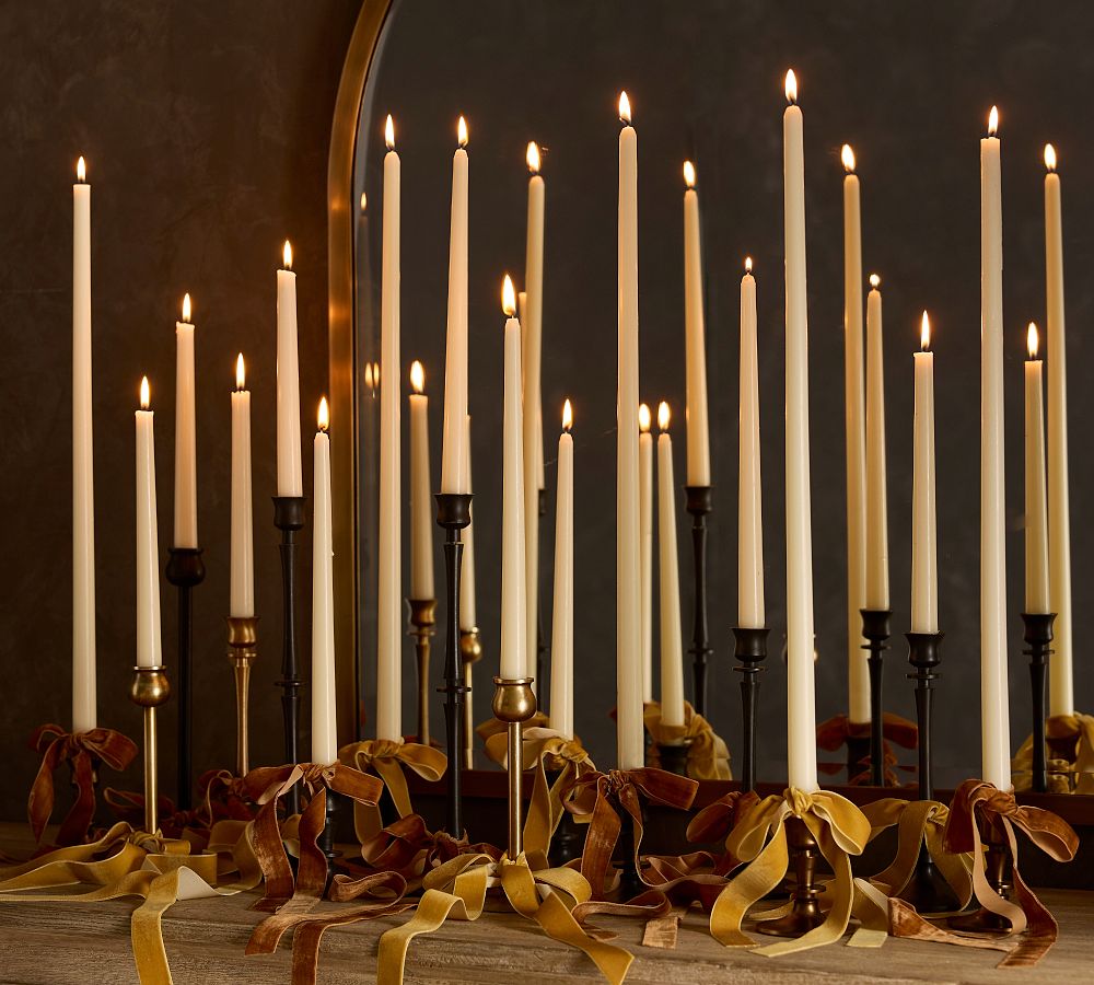 Extra Tall Taper Candles - Set of 4 | Pottery Barn