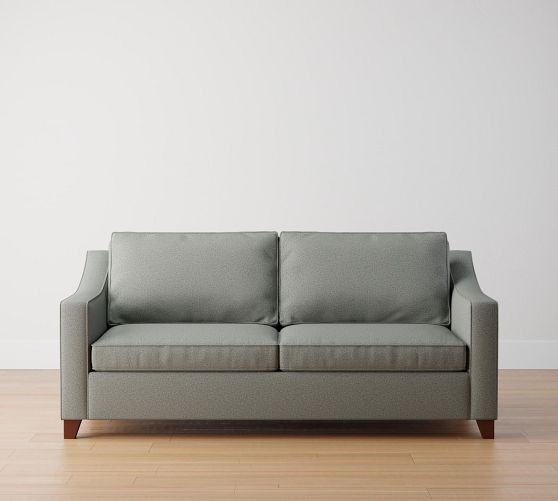 Cameron Slope Arm Fabric Sofa Pottery Barn