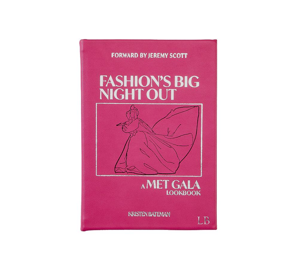 Fashion's Big Night Out Leather-Bound Book | Pottery Barn