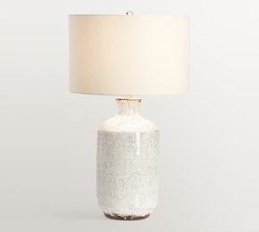 Jamie Young Bethany Ceramic Urn Table Lamp | Pottery Barn