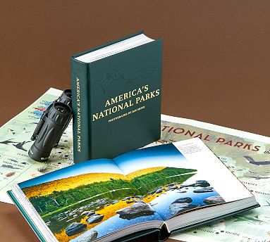 America's National Parks Leather-Bound Book | Pottery Barn
