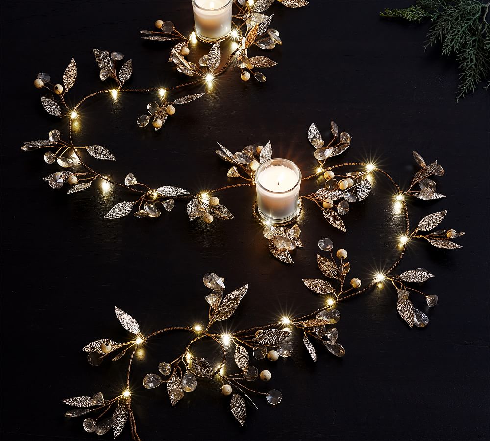 Rustic Leaf String Lights | Pottery Barn