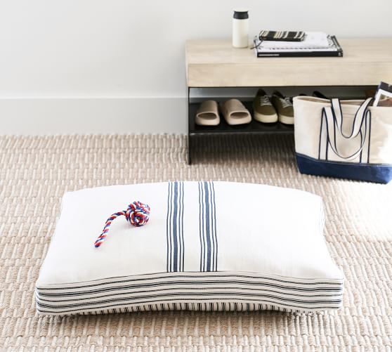 Culver Stripe Pet Beds | Pottery Barn