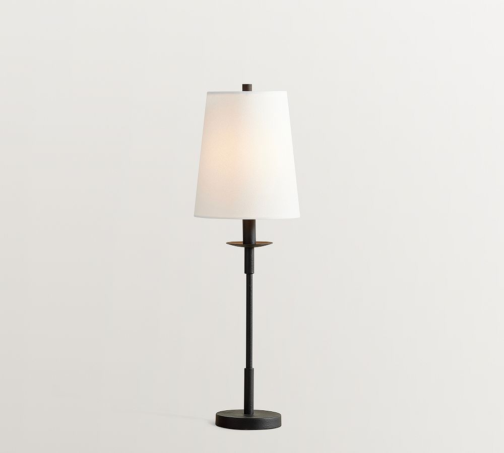 Remington Iron Table Lamp (25"-32") | Pottery Barn