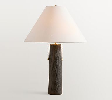 Stella Wood Table Lamp (25") | Pottery Barn