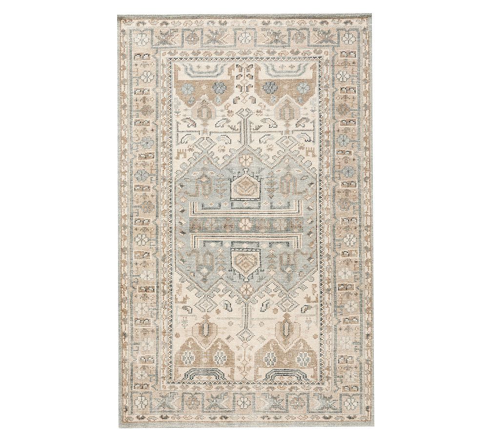 Open Box: Nicolette Hand-Knotted Wool Rug | Pottery Barn