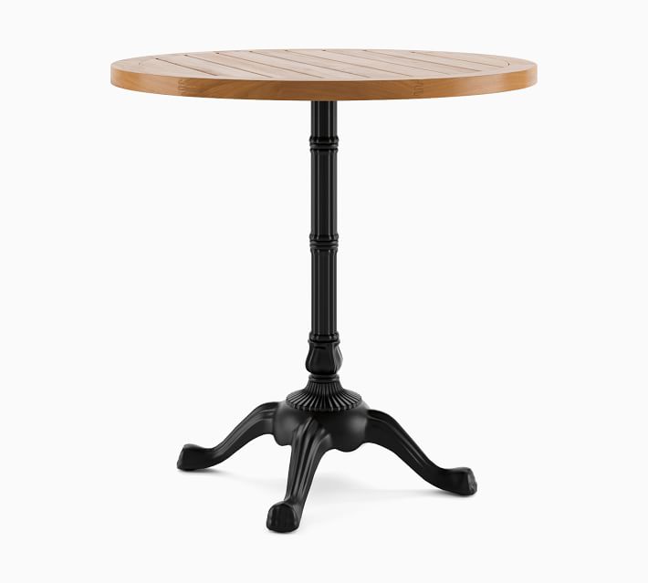 Round Pedestal Outdoor Bistro Table 30 Pottery Barn