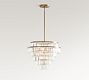 Gemma Crystal Round Chandelier | Pottery Barn