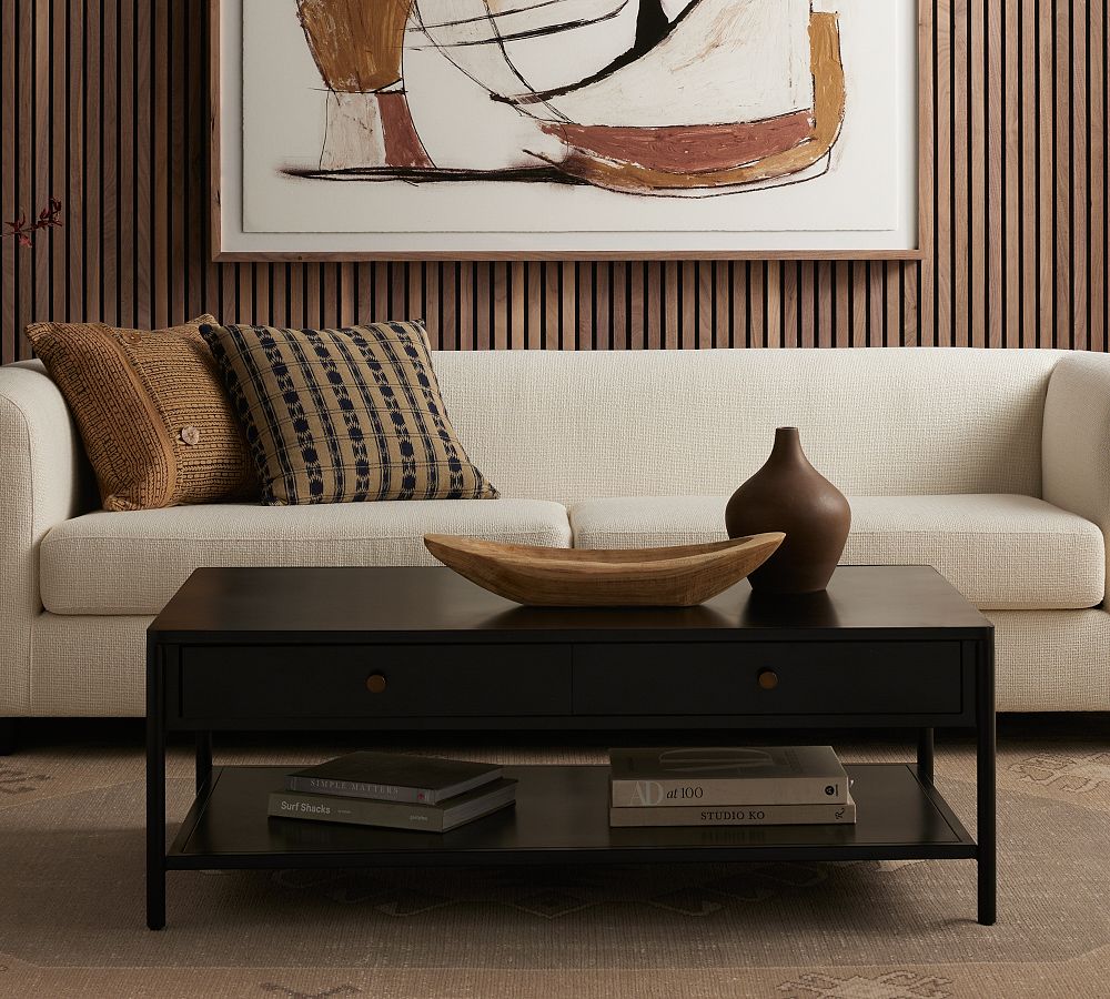 Harmon Rectangular Coffee Table (46") | Pottery Barn