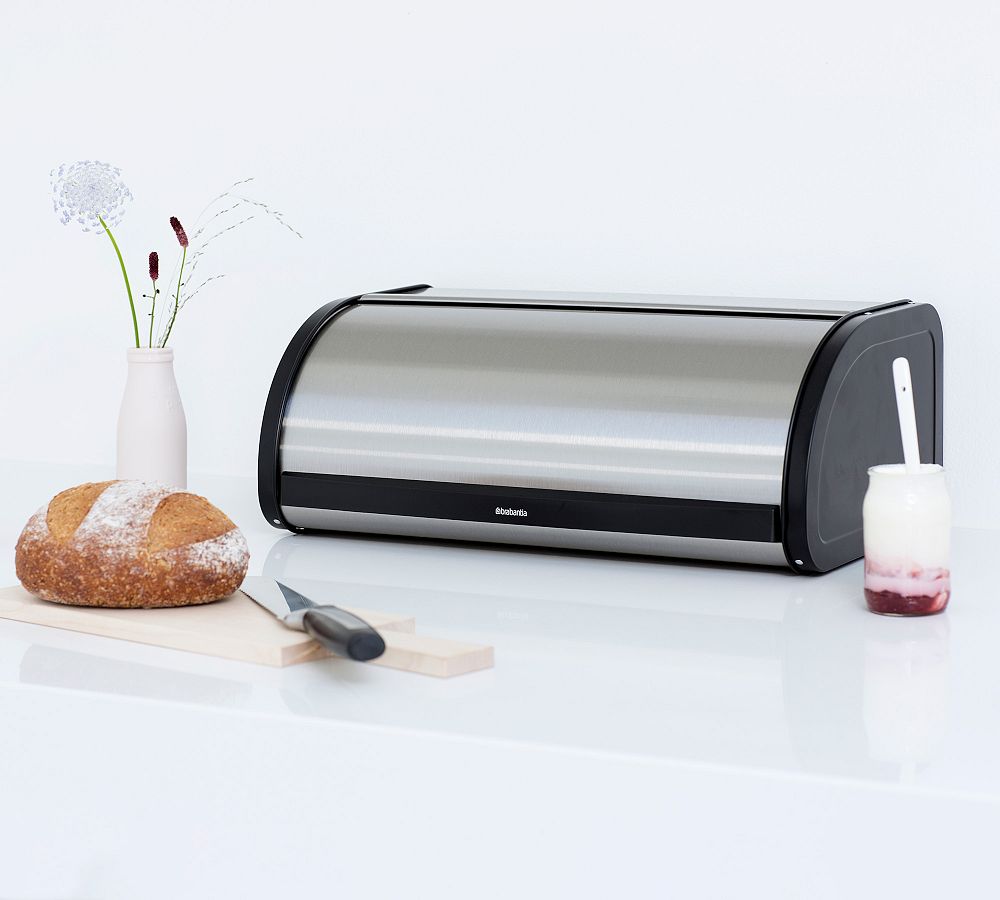 Brabantia Roll Top Bread Box | Pottery Barn