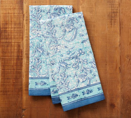 Kitchen Towels, Tea Towels & Dish Cloths | Pottery Barn