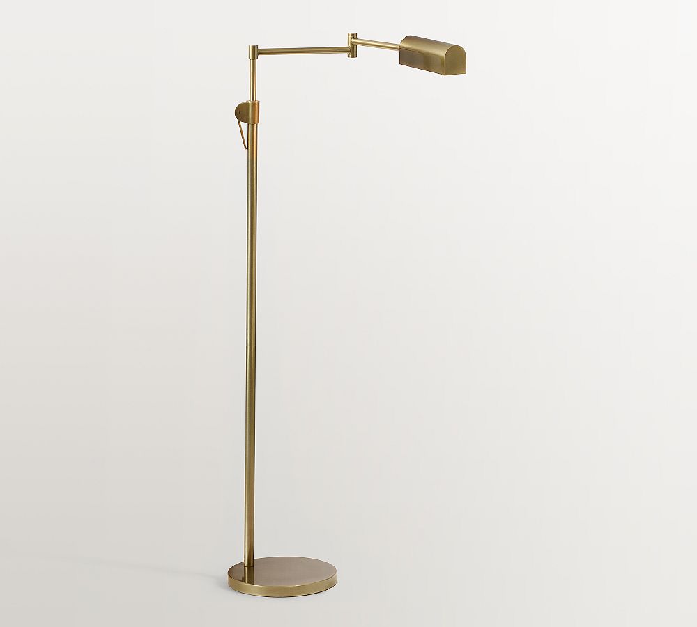 Sherman Metal Articulating Task Floor Lamp (49") | Pottery Barn