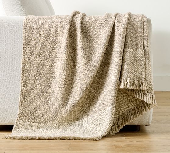 Cozy Throw Blankets for Comfort & Style | Pottery Barn