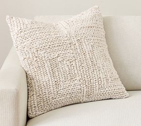Braided Jute Pillow - Cozy & Natural Decor | Pottery Barn
