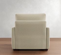 Pearce Modern Square Arm Chair | Pottery Barn