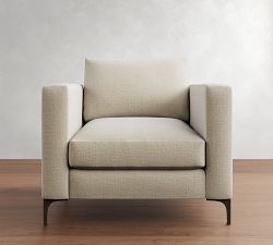 Jake Upholstered Armchair | Pottery Barn